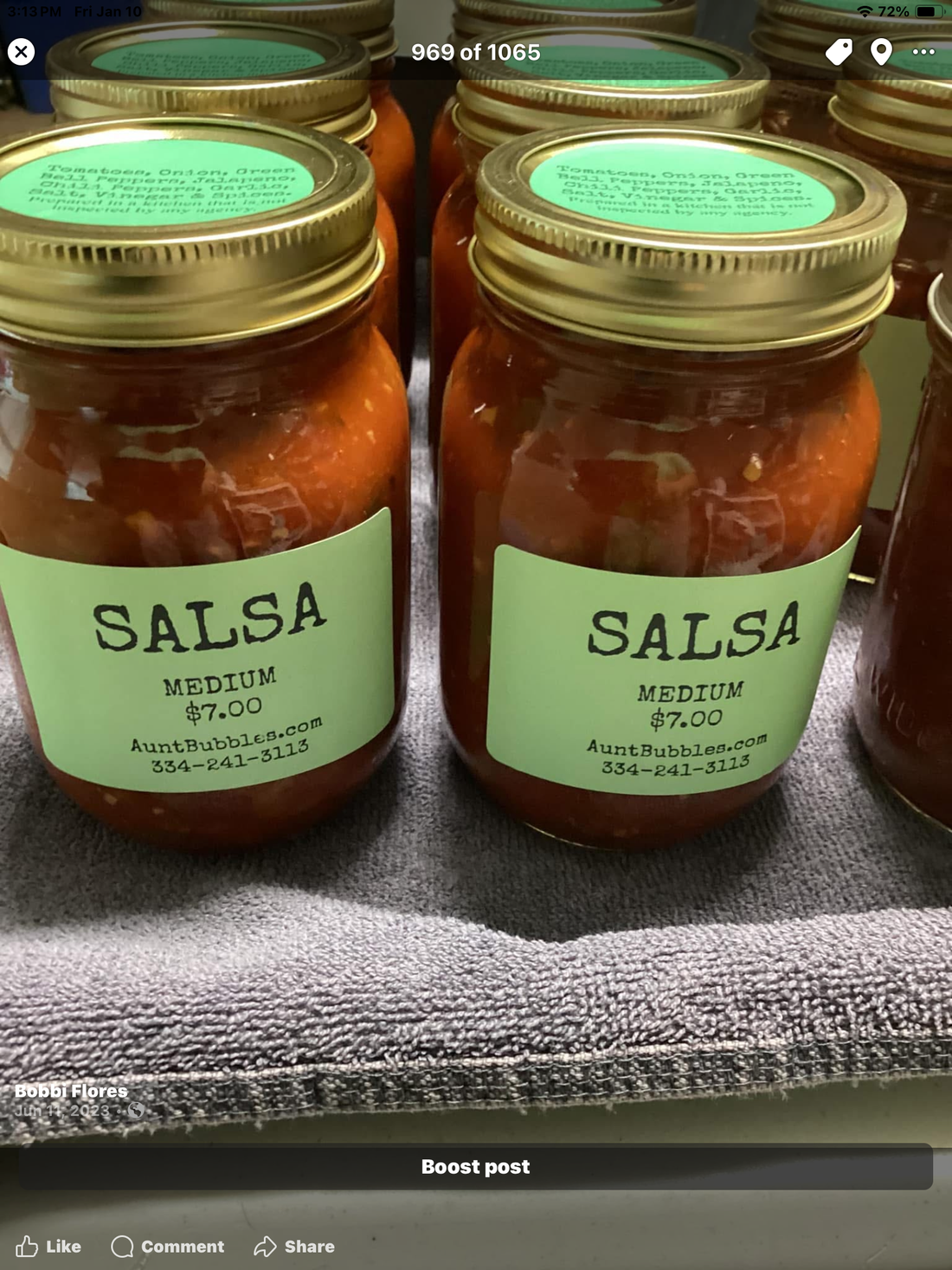 Salsa – Aunt Bubbles Soap Co.
